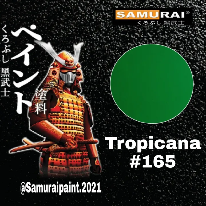 Tropicana 165 / warna hijau tropikana / green / pilok samurai / samurai ...