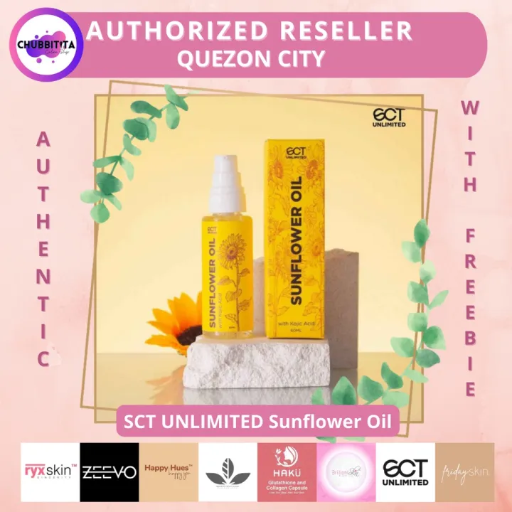 SCT Unlimited Sunflower Oil with Kojic Acid 60ml | Lazada PH
