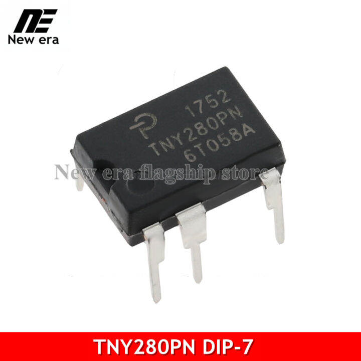 TNY280PN DIP-7 TNY280PG TYN280 Dix7ชิปจัดการพลังงานICของแท้10ชิ้น ...