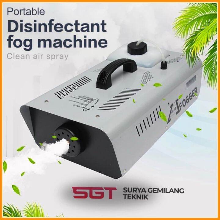 Mesin Disinfectant Fog Machine Alat Fogging Disinfektan Asap 900Watt ...