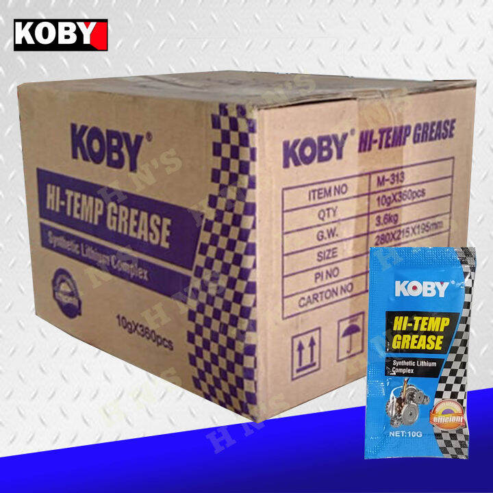 Koby Hi-Temp Grease 10g ( 360 pcs 1 box ) WHOLESALE PRICE | Lazada PH