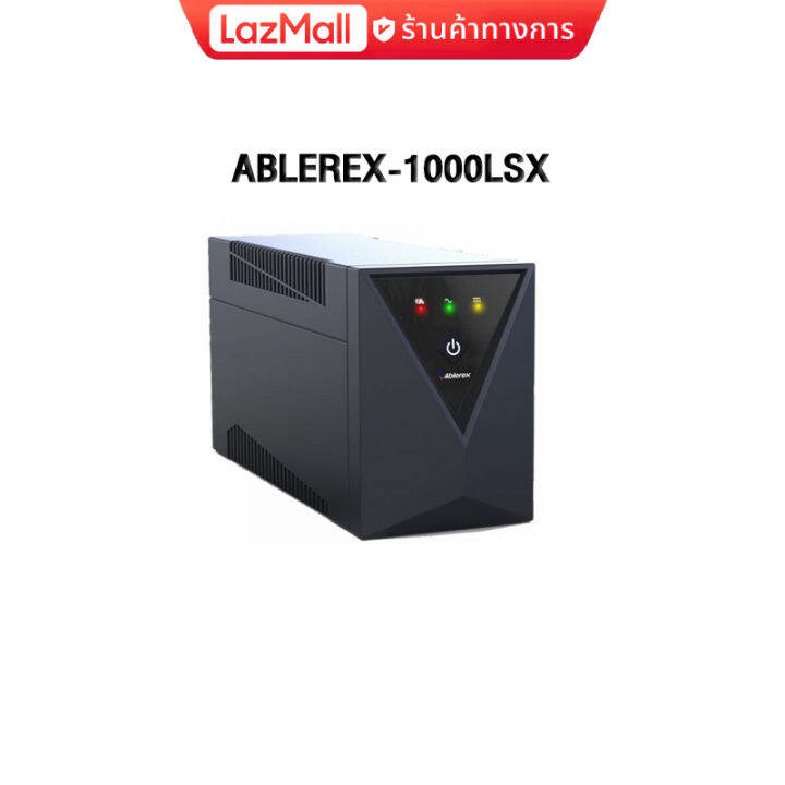 ABLEREX-1000LSX (1000VA/480W)/ประกัน 3 Y | Lazada.co.th