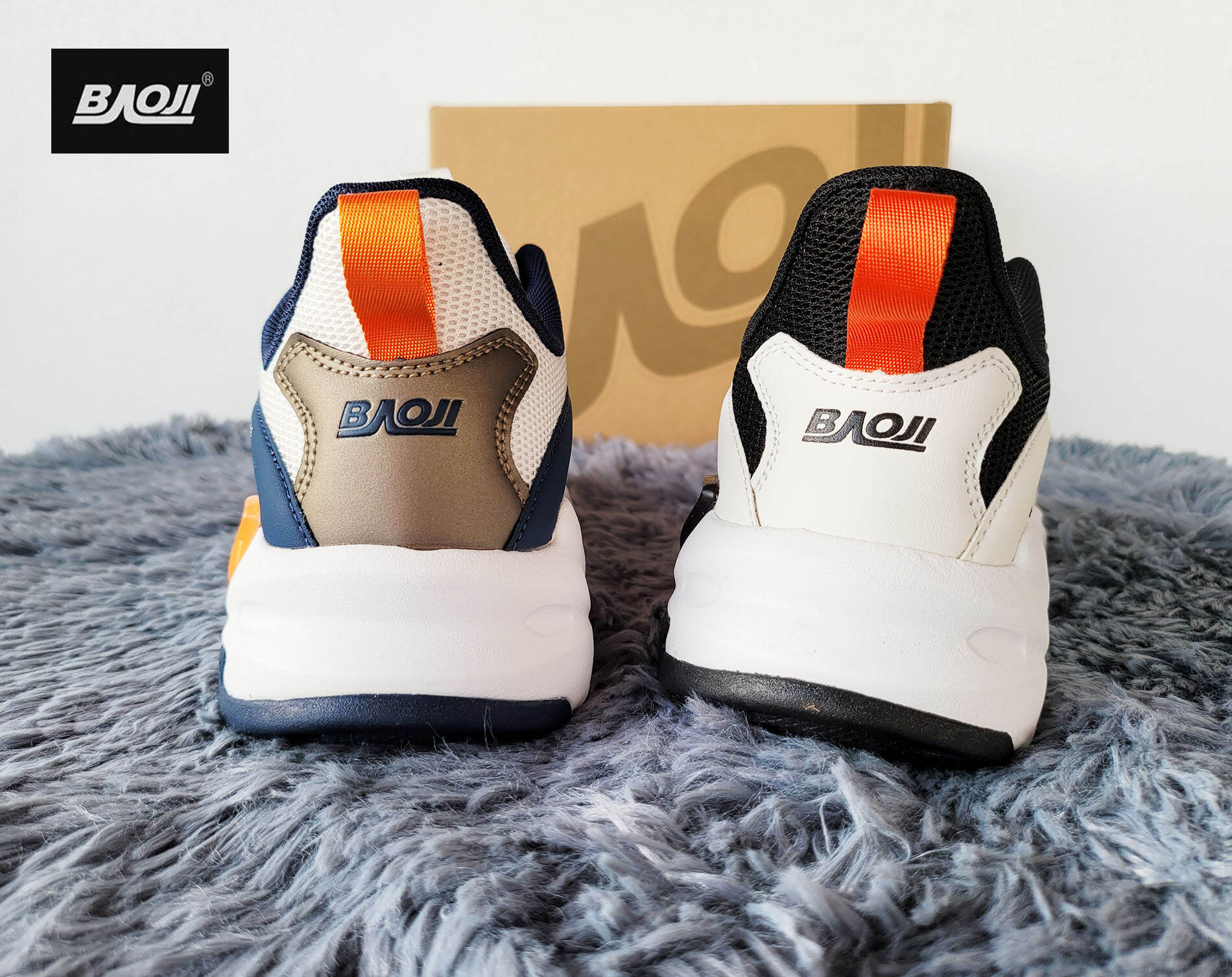 Baoji แท้ 1,000,000 % (by SECEN) รองเท้าผ้าใบใส่ออกกำลังกายได้ รองเท้า ...