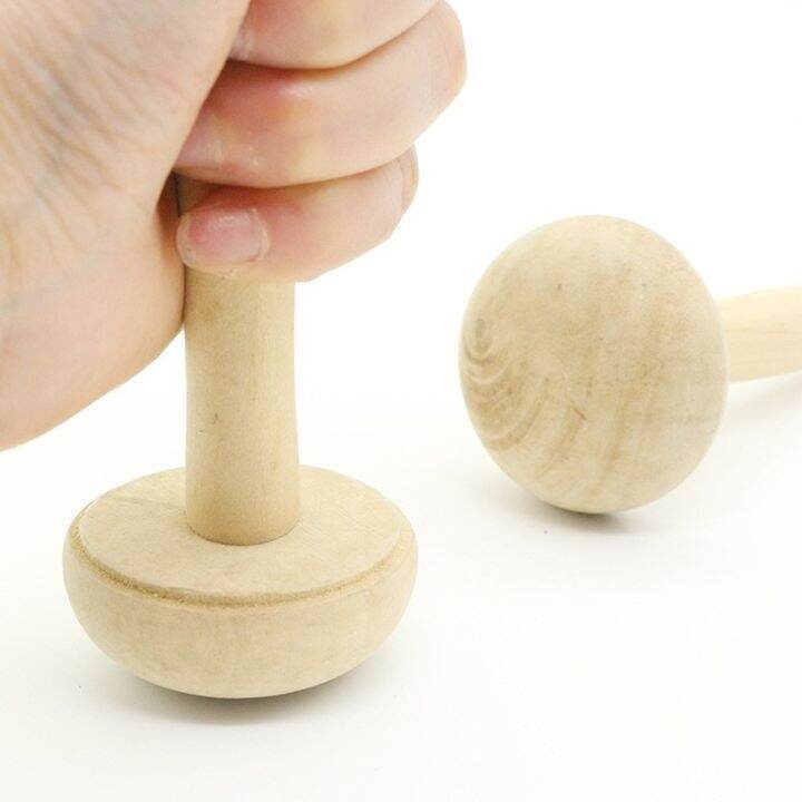 2020 New Wooden Mushroom Roller Paper Printing Ink Rubbing Use Art ...
