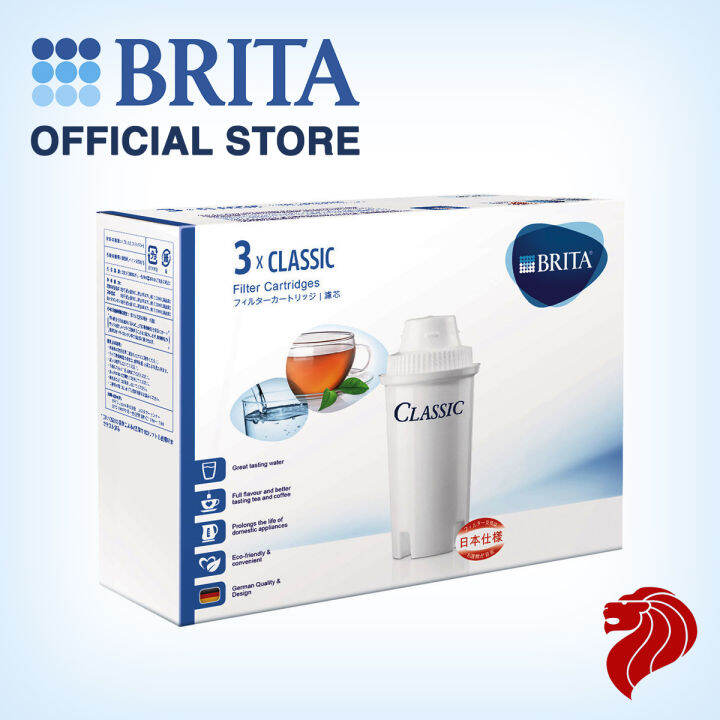 BRITA CLASSIC FILTER CARTRIDGE (3-PACK) | Lazada Singapore