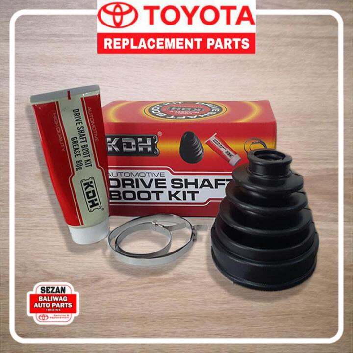 KDH AXLE BOOT INNER TOYOTA COROLLA 1993-1995 KD-T005 / 43448-12021 ...