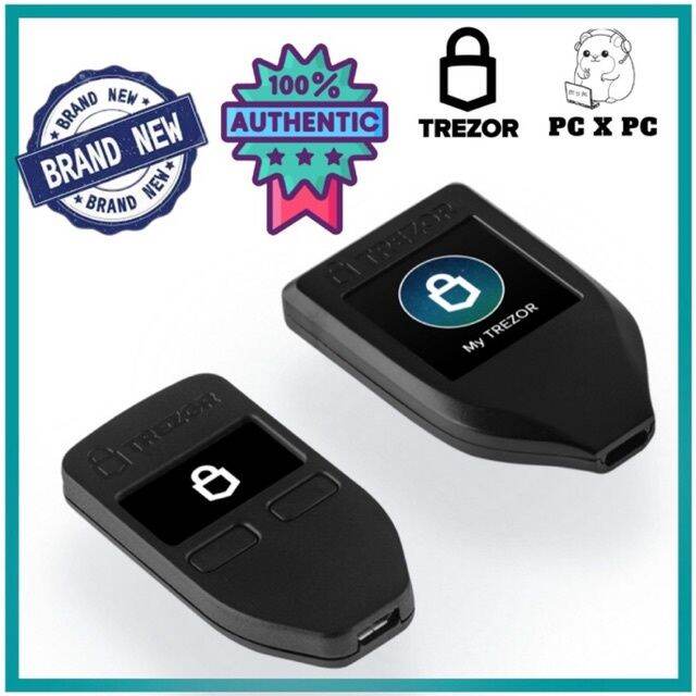 On Hand Trezor Model One Trezor Model T Crypto Hardware Wallet 1 Year ...