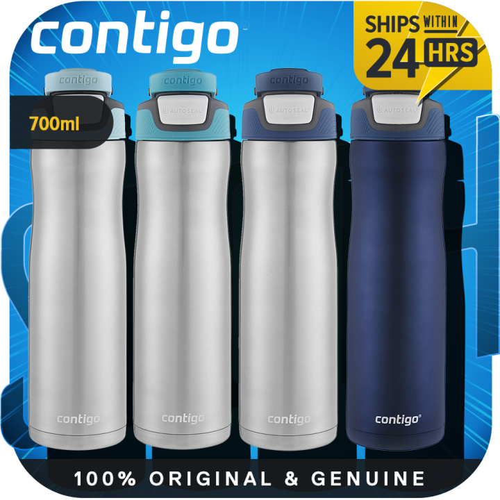 Contigo AUTOSEAL Chill Stainless Steel Water Bottle, 710ML GENUINE | Lazada