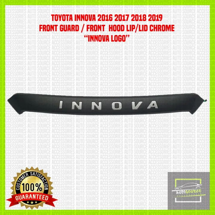 Toyota Innova 2016 to 2020 Front Hood Lid / Front Guard "Innova Logo ...
