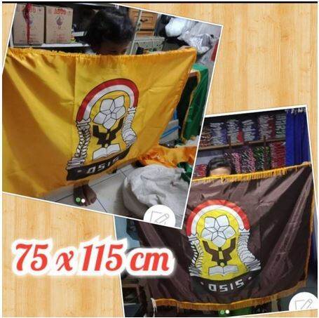 Bendera Pataka Panji Ruangan OSIS SMP SMA SMK Bendera Sekolah Ruang ...
