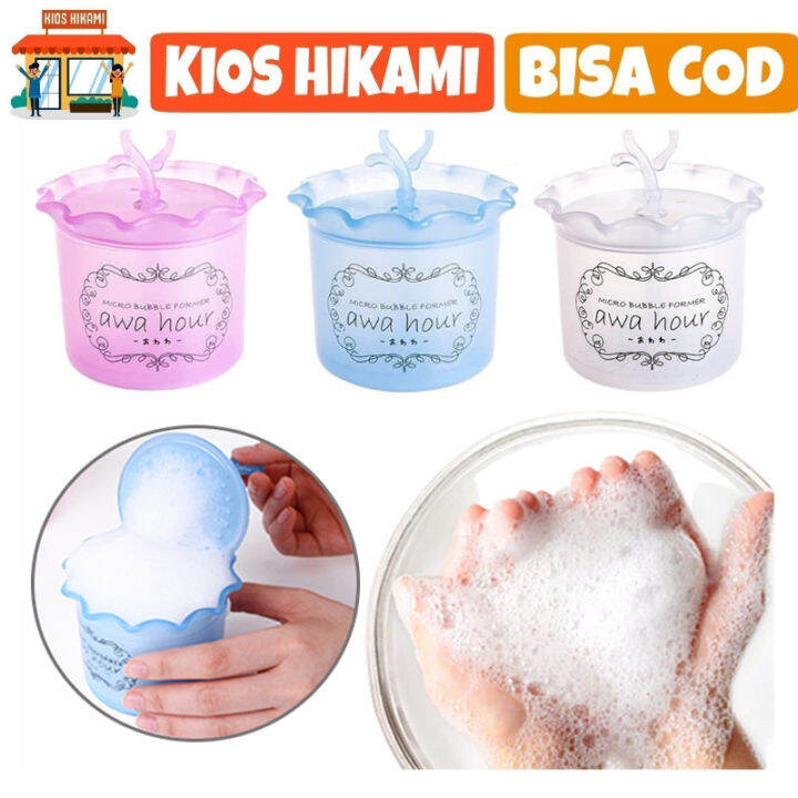 Alat Pembuat Busa Sabun Foam Maker Bubble / Cuci Muka Shampoo / Gelas ...