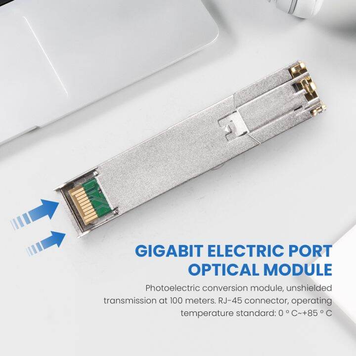 SFP Module RJ45 Switch Gbic 10/100/1000 Connector SFP Copper RJ45 SFP ...