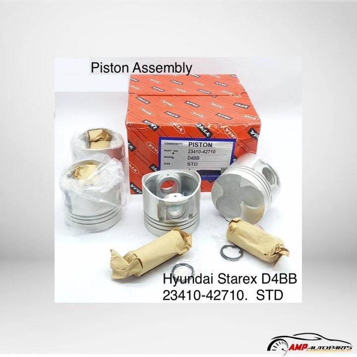Piston Assembly For HYUNDAI STAREX D4BB 23410-42710 | Lazada PH