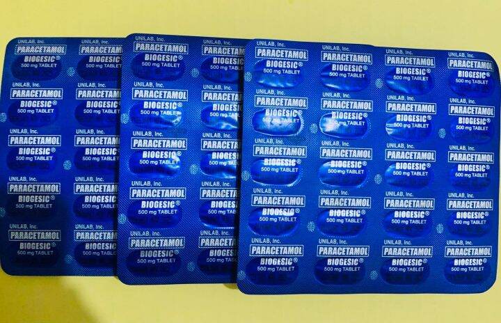 SNJ MED *** Biogesic tablet 20's( 1 Pad/ 1 banig) | Lazada PH