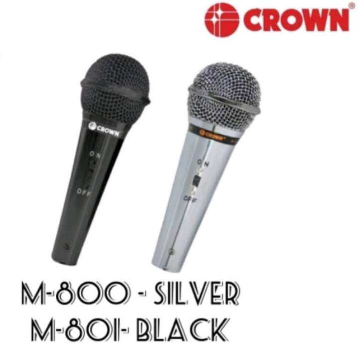 CROWN M-801 / M-800 PROFESSIONAL WIRED MICROPHONE | Lazada PH