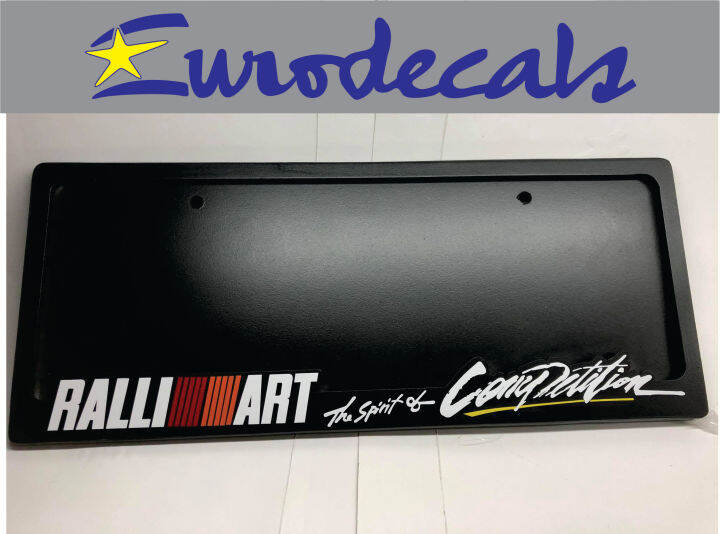 Ralliart Plate Frame For Philippine Plate 1 PC ONLY | Lazada PH