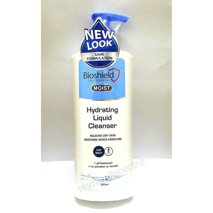 Bioshield Moist Hydrating Liquid Cleanser 250ml | Lazada