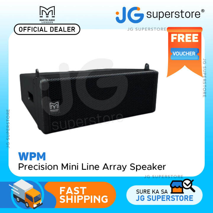 Martin Audio WPM 2 x 6.5" 2-Way Passive Wavefront Precision Mini Line Array Speaker with ...
