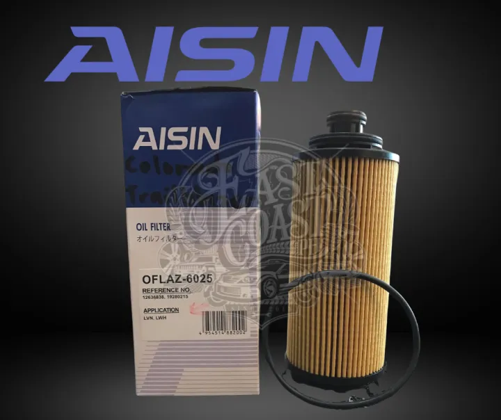 AISIN Oil Filter OFLAZ-6025 for Chevrolet Trailblazer & Colorado ...