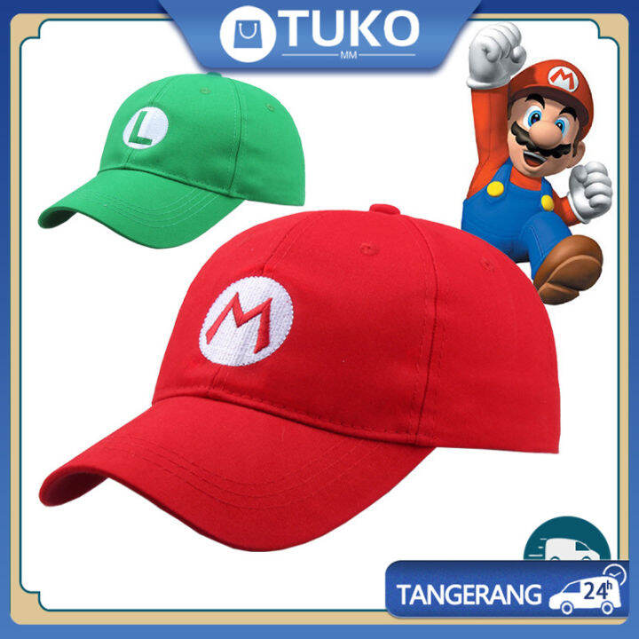 Topi Mario Bros / Super Mario Hat Cap | Lazada Indonesia