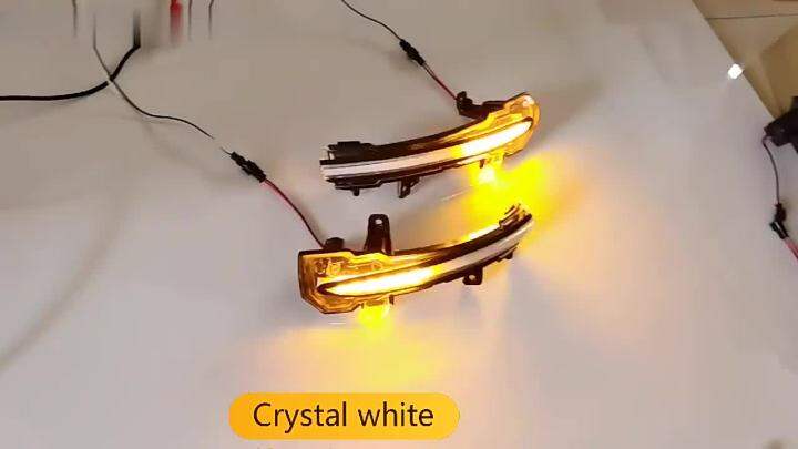 2PCS penunjuk berurutan Blinker dinamik LED hidupkan lampu isyarat ...