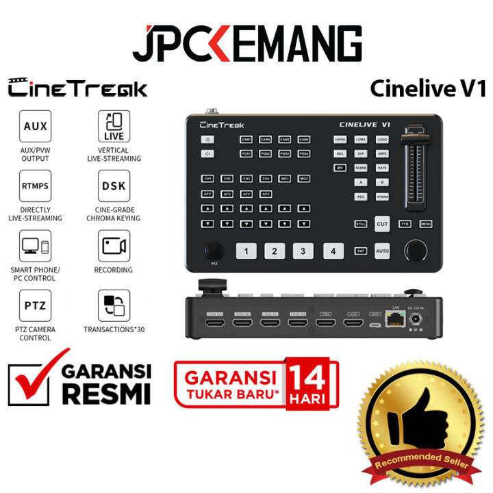 Cinetreak Cinelive V1 Cine Live Video Mixer Switcher Streaming JPC ...