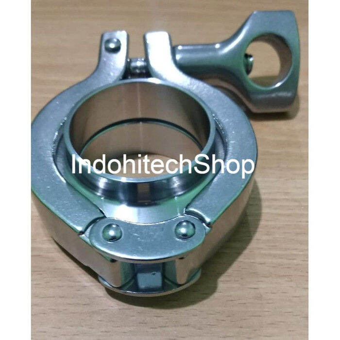 Ferrule Complete Sanitary 1 1/2" SS304 Double Pin Ferrule SET 1.5 inch | Lazada Indonesia