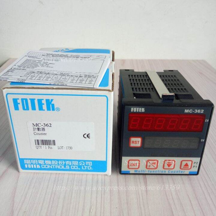 MC-362 FOTEK Multi-Functional Counters 90-265VAC ใหม่และดั้งเดิม | Lazada.co.th