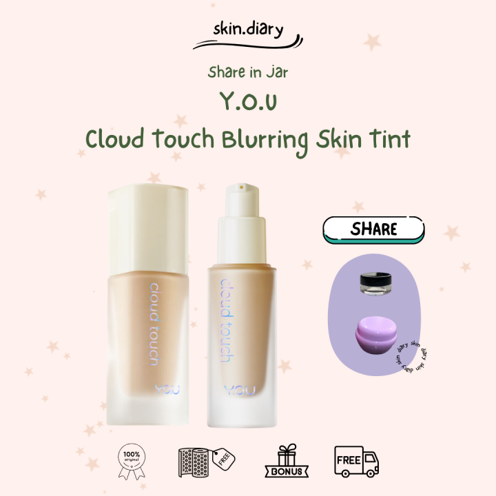 Share in Jar YOU Cloud Touch Blurring Skin Tint | Y.O.U Cloud Touch ...