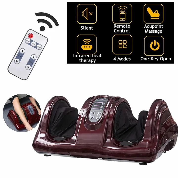 Wedo Electric Heating Foot Massage Body Leg Massager Shiatsu Kneading