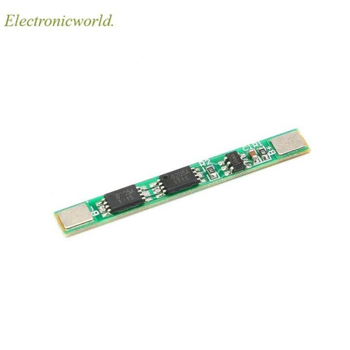 1S 3.7V 4A li-ion BMS PCM 18650 Battery Protection Board PCB for 18650 ...