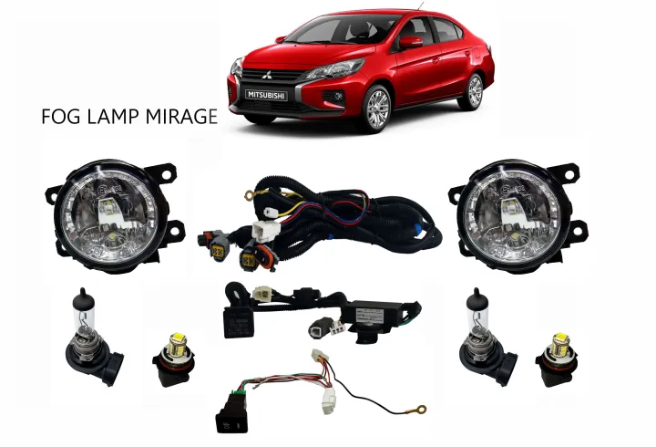 Mitsubishi Mirage HB Hatchback Mirage G4 Foglamp and DRL Daytime ...