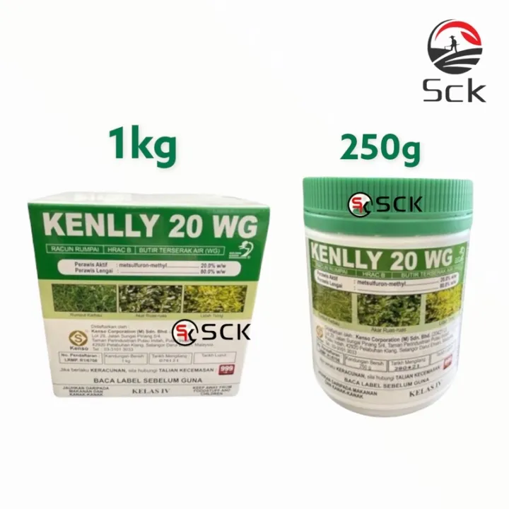 KENLLY 20WG (1kg / 250gm) Berbutir-campuran racun rumpai/Herbicide /杀草剂 ...