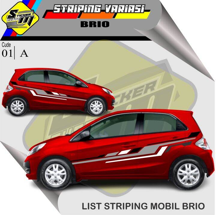 CUTTING STICKER List Striping Mobil BRIO,AGYA AYLA AVANZA XENIA Semua ...