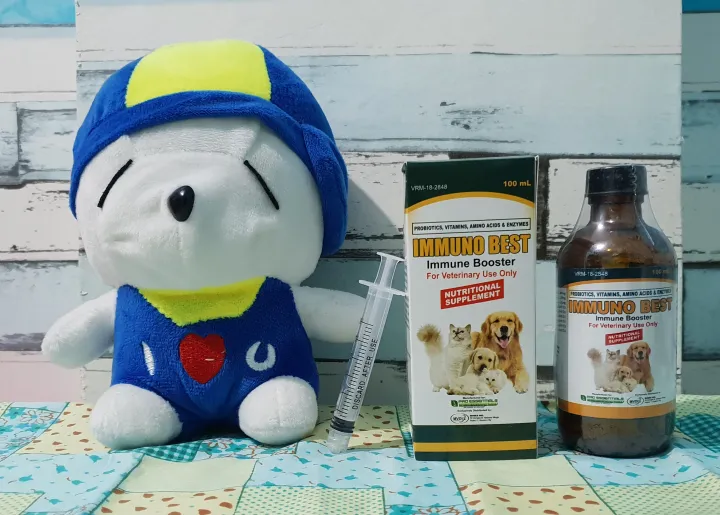 Immuno Best Probiotic and Multivitamins for Dogs and Cats (100ml ...