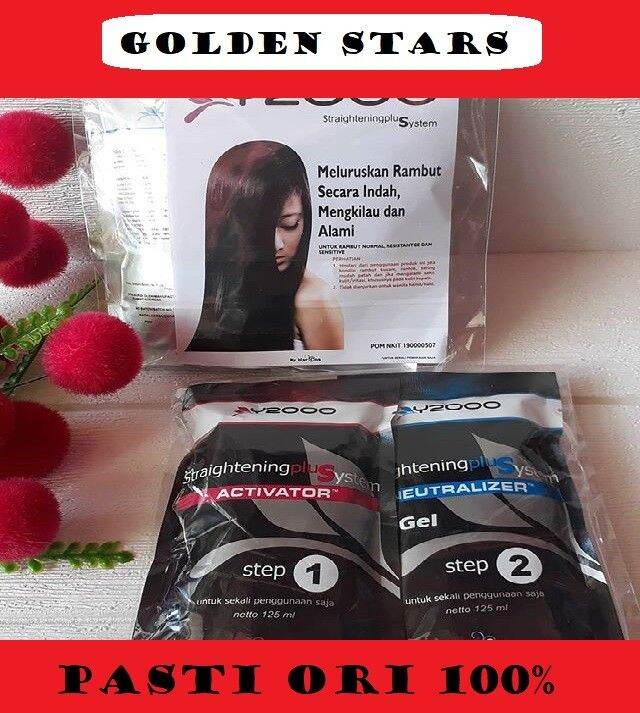Y2000 Obat Pelurus Rambut Self Hair Straightening Smoothing -Rebonding ...