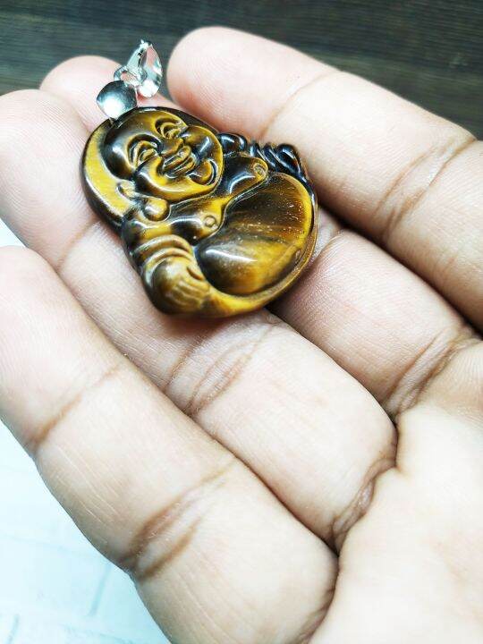 Liontin Batu Akik Asli Biduri Sepah Bentuk Budha | Lazada Indonesia