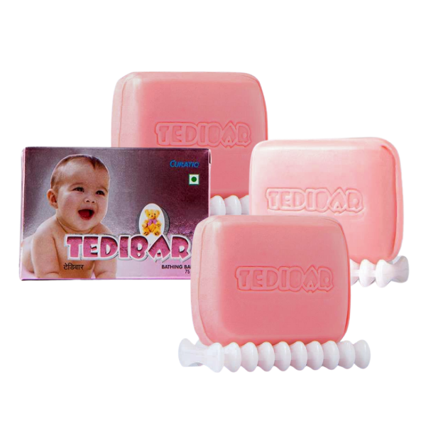 Pack of 10 Piece | TEDIBAR - 100% Soap-Free Baby Bathing Bar | For Baby ...