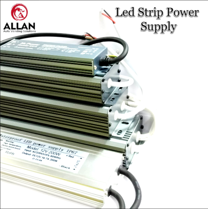 LED Driver Transformer for LED Strip Lights, Power Supply 12V 60W/ 100W/ 150W/ 200W/ 300W ...