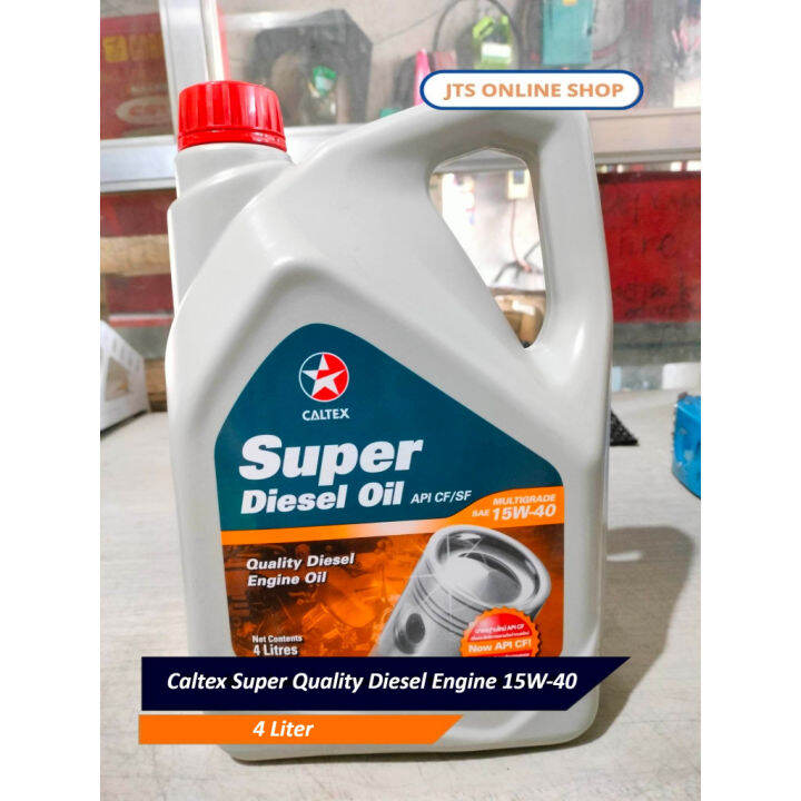 ღCaltex Super Quality Diesel Engine 15W-40♤ | Lazada PH