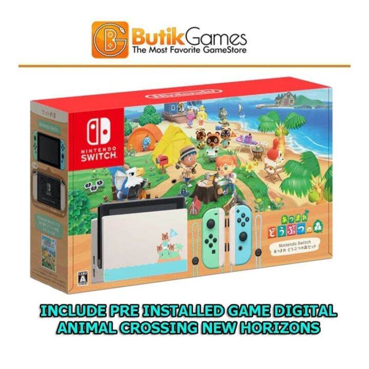 Nintendo Switch Console V2 Animal Crossing Limited Edition | Lazada ...