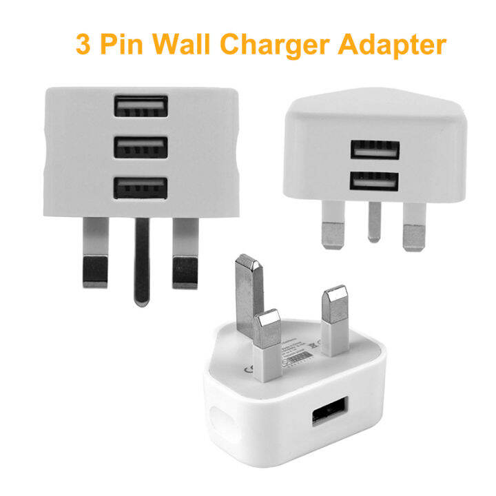 Extra Sweet Universal UK Wall Plug Power 3 Pin Adapter Charger With 1/2 ...
