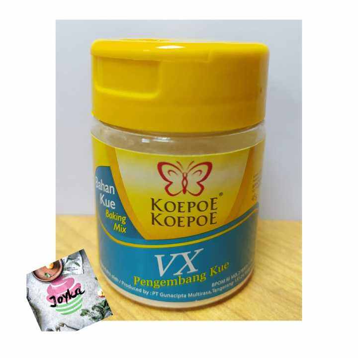 Pengembang Kue VX koepoe-koepoe 45g | Lazada Indonesia