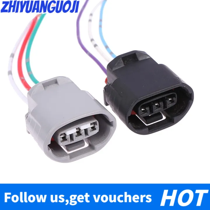 Qtn ซ่อมตะกั่วกระแสสลับ3สายปลั๊ก Denso Regulator Harness Plug 3 Pin Car ...