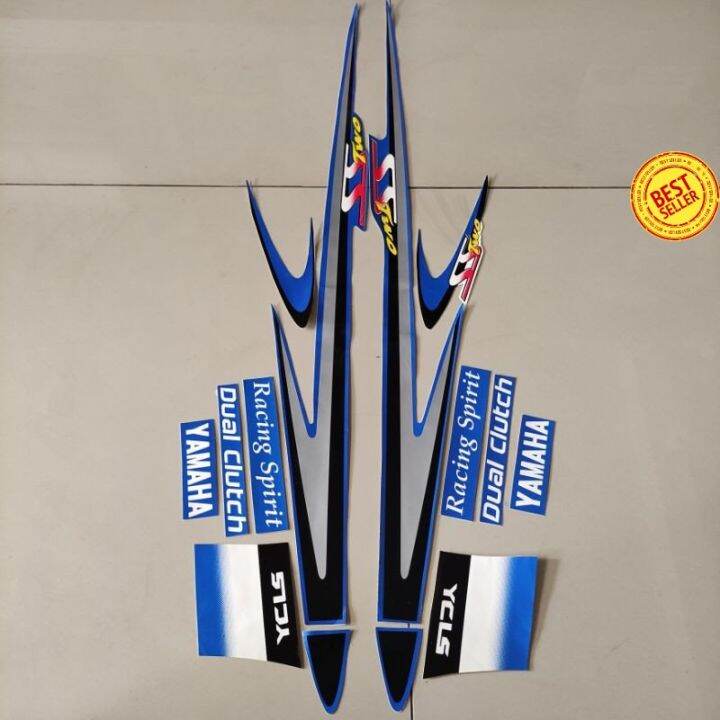 Striping Stiker Polet body lis motor Yamaha fizr fiz r f1 zr sstwo ss2 ...