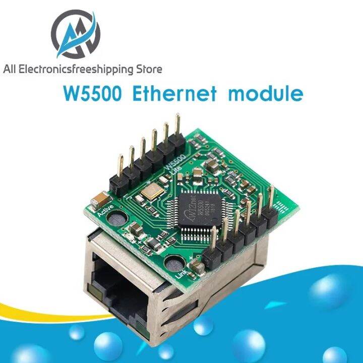 ชิป W5500 USR-ES1จาก SPI ไปยัง LAN/ตัวแปลงอีเธอร์เน็ต TCP/IP Mod | Lazada.co.th