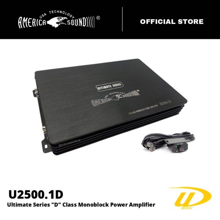 America Sound Ultimate Series "D" Class Monoblock Power Amplifier ...