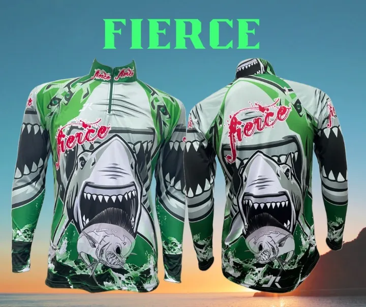 เสื้อตกปลา แฟชั่น กีฬากลางแจ้ง JK THAILAND ลาย FIEREC สีไม่ตก แห้งเร็ว ...