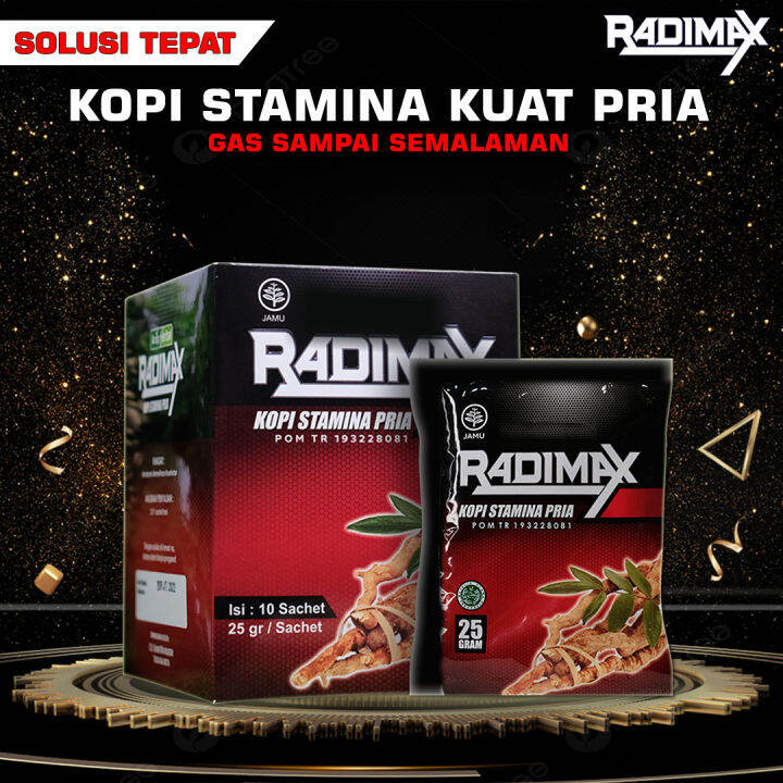 HERBAL Kopi Radimax Kopi Herbal Bernutrisi Stamina Kuat Tahan Lama Kopi ...