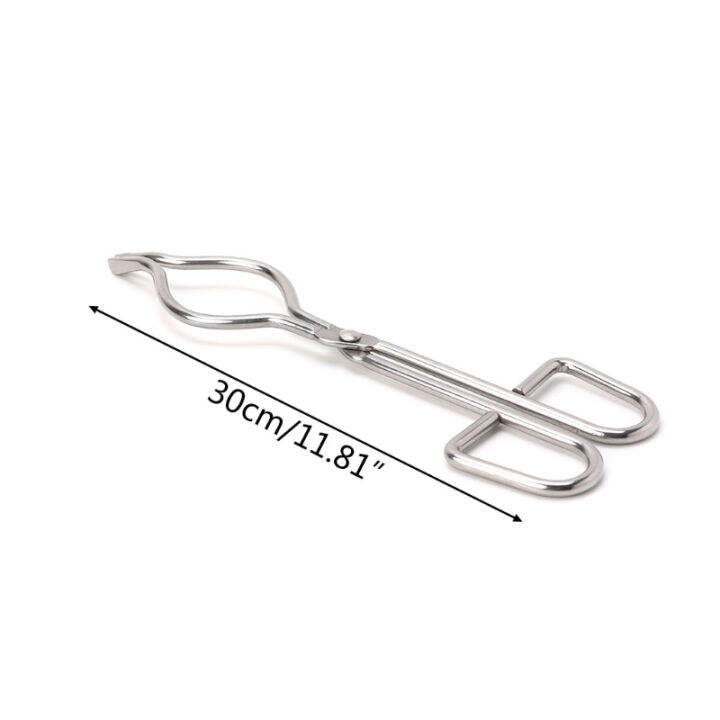 30cm Crucible Tong Graphite Melting Tongs Stainless Steel Crucible ...